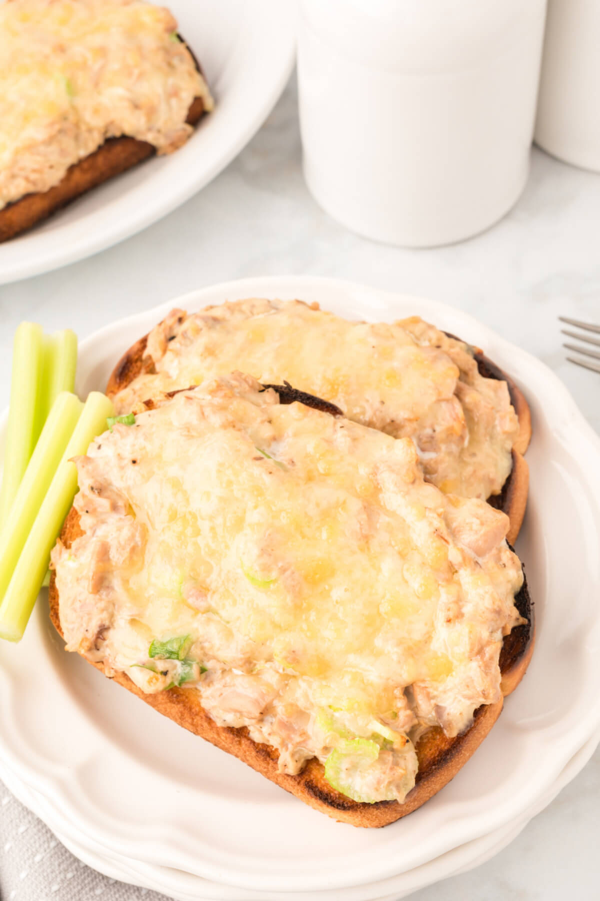 Cheesy Tuna Melts - Love Bakes Good Cakes