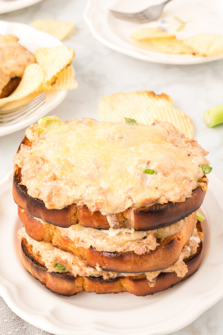 Cheesy Tuna Melts - Love Bakes Good Cakes
