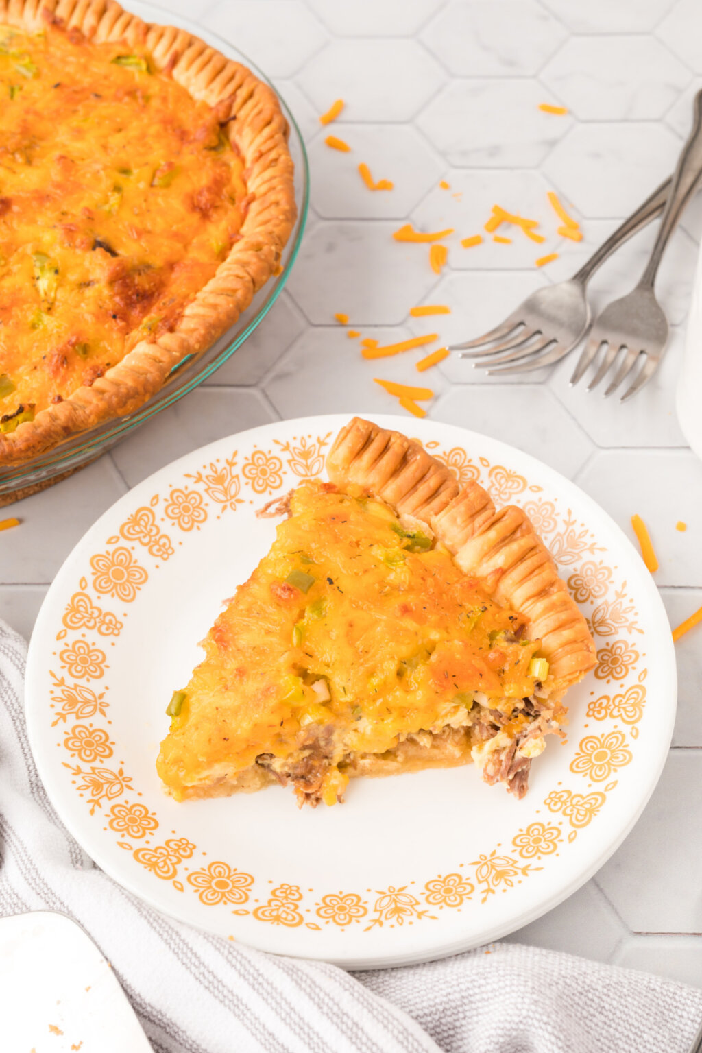 Roast Beef Quiche - Love Bakes Good Cakes