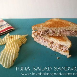 Tuna Salad Sandwiches - Love Bakes Good Cakes