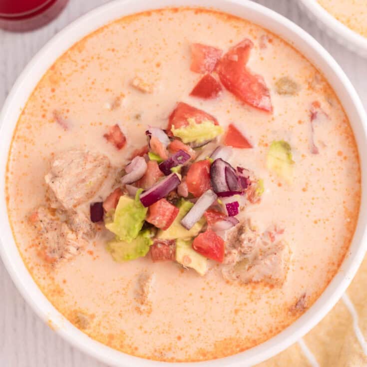 King Ranch Chicken Soup - Love Bakes Good Cakes