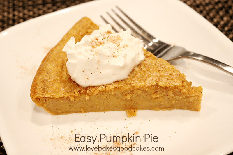 Easy Pumpkin Pie and Being Carton Smart - Love Bakes Good Cakes