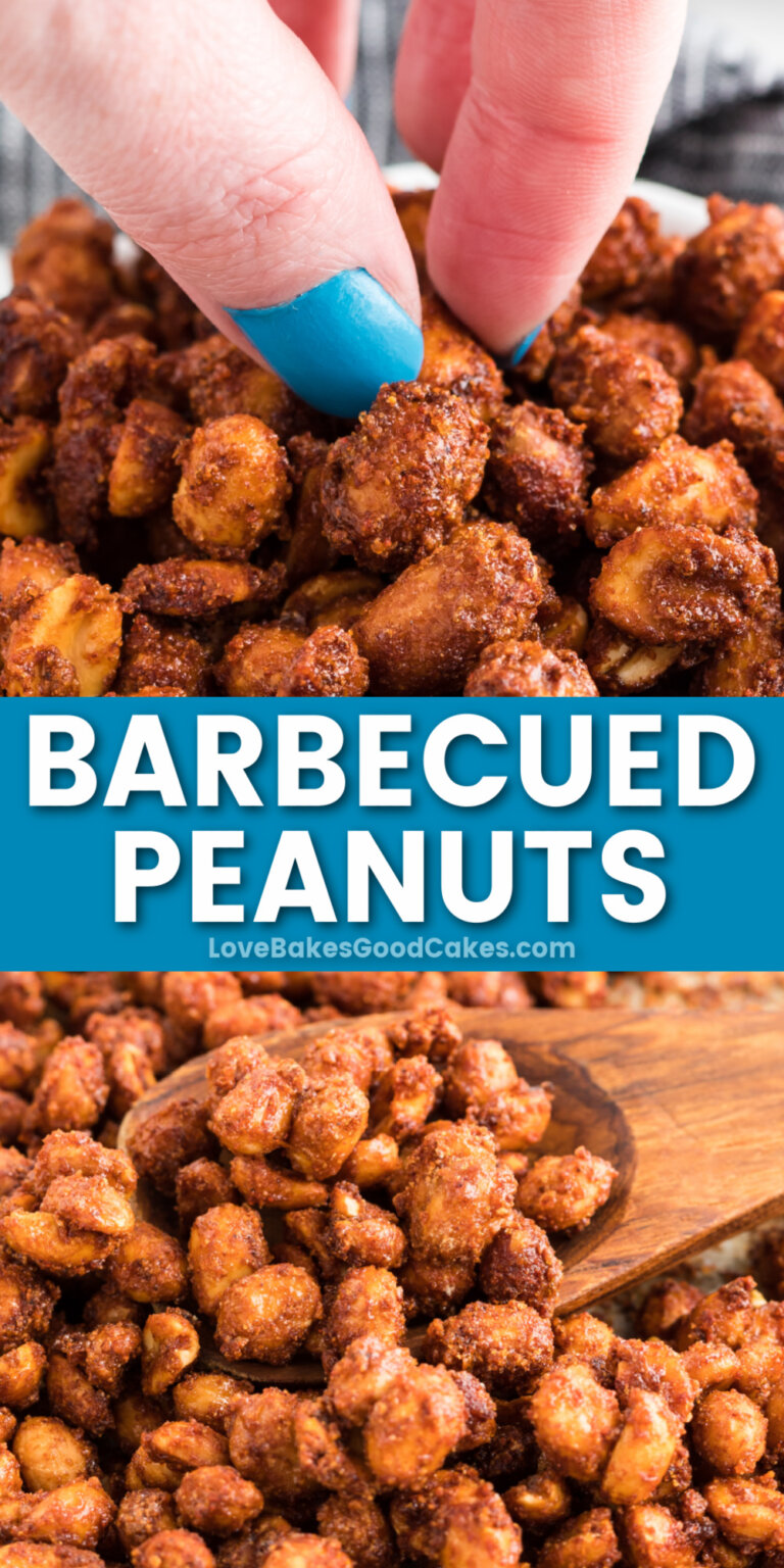 Barbecued Peanuts - Love Bakes Good Cakes