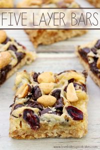 Five Layer Bars - Love Bakes Good Cakes