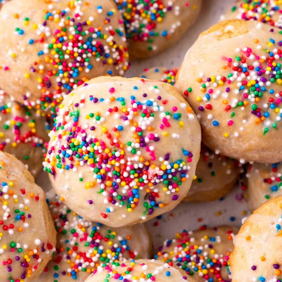 Copycat Crumbl Confetti Cookies - Love Bakes Good Cakes