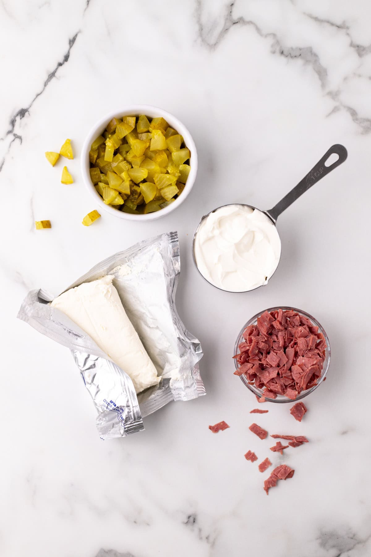 Dill Pickle Wrap Dip - Love Bakes Good Cakes