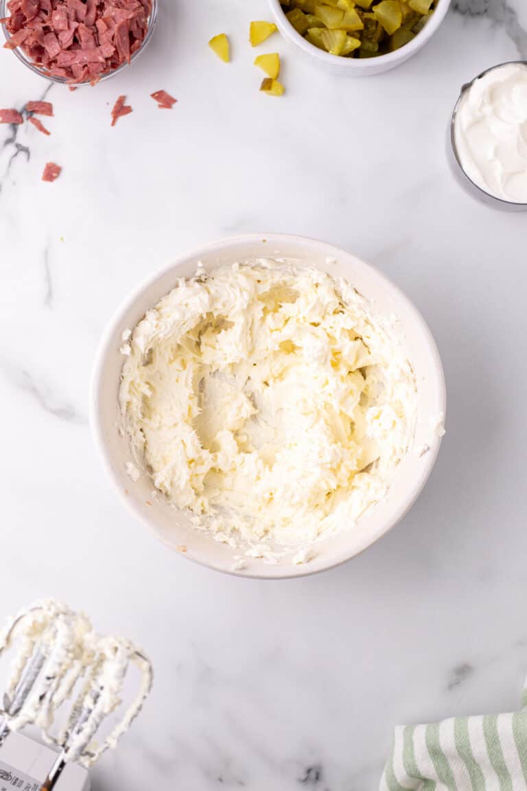 Dill Pickle Wrap Dip - Love Bakes Good Cakes