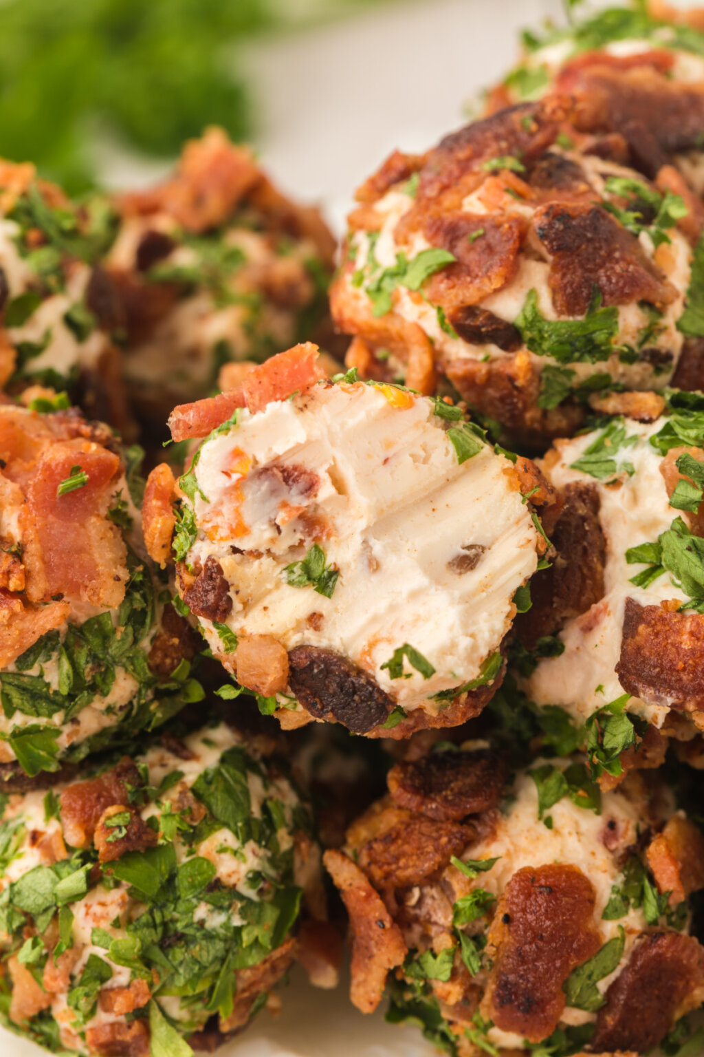 Keto Bacon Sun-Dried Tomato Mini Cheese Balls - Love Bakes Good Cakes