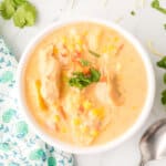 Mexican Chicken & Corn Chowder - Love Bakes Good Cakes