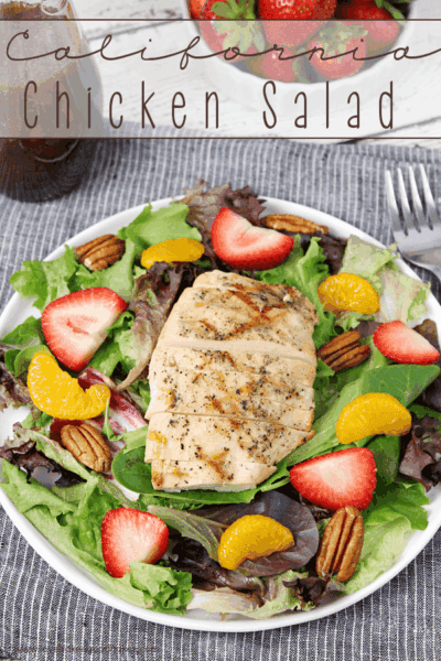 California Chicken Salad - Love Bakes Good Cakes