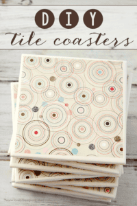 DIY Tile Coasters - Love Bakes Good Cakes