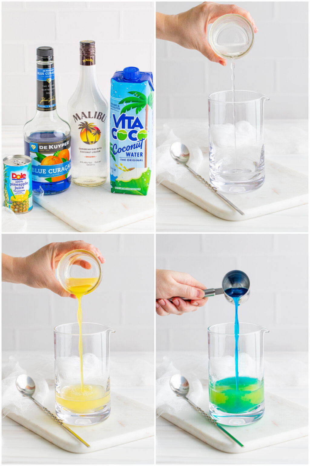 Ocean Water Cocktail - Love Bakes Good Cakes