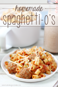 Homemade Spaghetti-O's Recipe with Smart & Final - Love Bakes Good Cakes