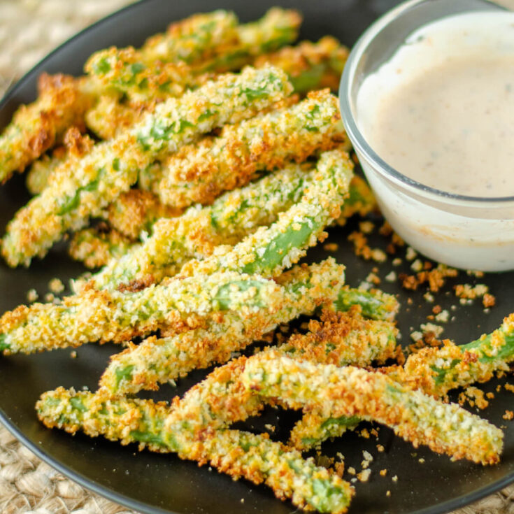 Green Bean Fries - Love Bakes Good Cakes