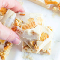 Apple Pie Fudge - Love Bakes Good Cakes