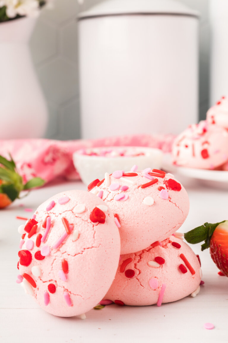 Jello Meringues - Love Bakes Good Cakes