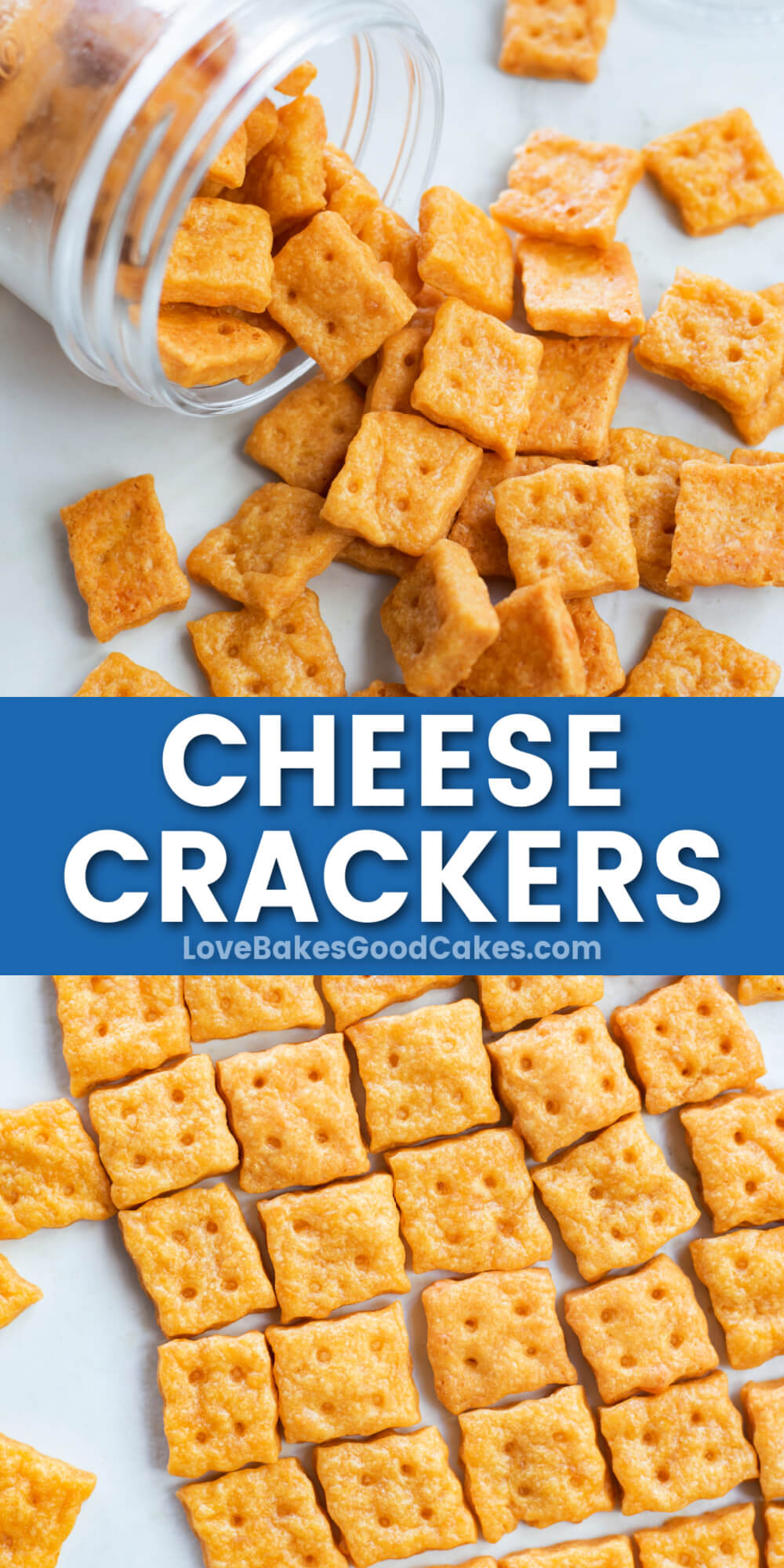 Cheese Crackers - Love Bakes Good Cakes