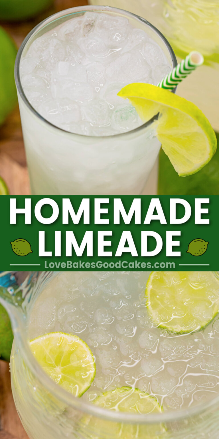 Homemade Limeade - Love Bakes Good Cakes