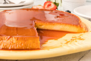 Spanish Flan - Love Bakes Good Cakes