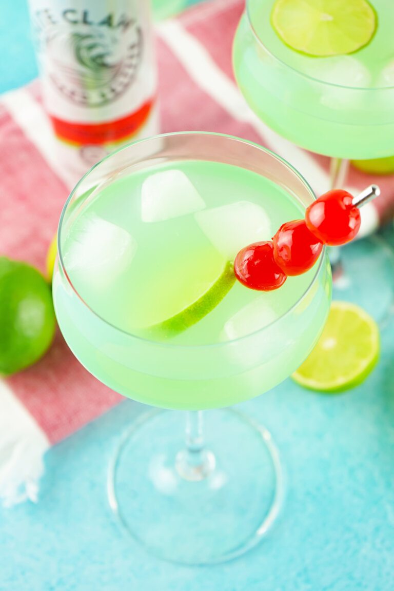 Tipsy Mermaid Cocktail - Love Bakes Good Cakes