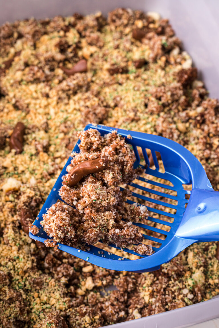 Kitty Litter Cake - Love Bakes Good Cakes