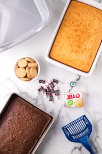 Kitty Litter Cake - Love Bakes Good Cakes