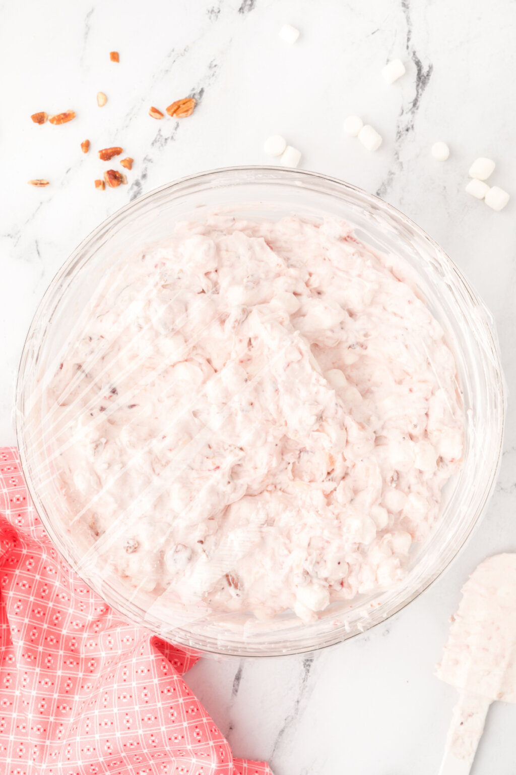 Cranberry Fluff Salad - Love Bakes Good Cakes