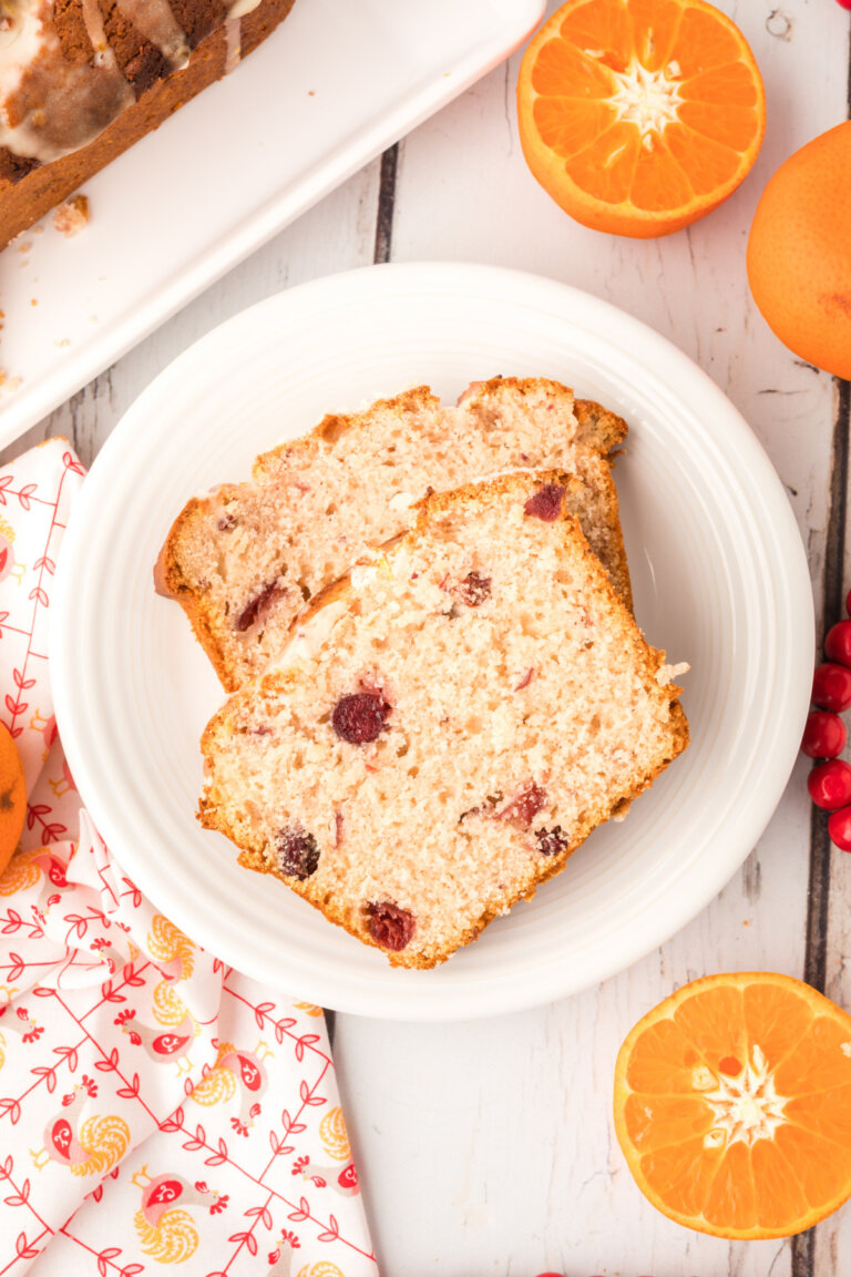Orange Cranberry Bread - Love Bakes Good Cakes