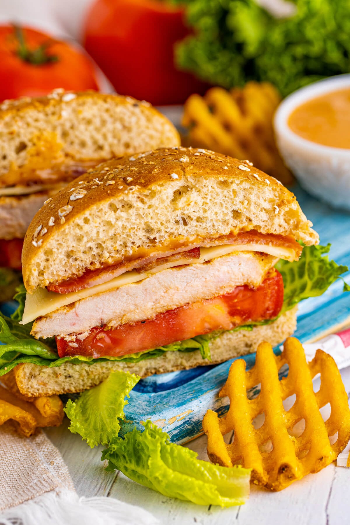 Chick-fil-A Grilled Chicken Club - Love Bakes Good Cakes