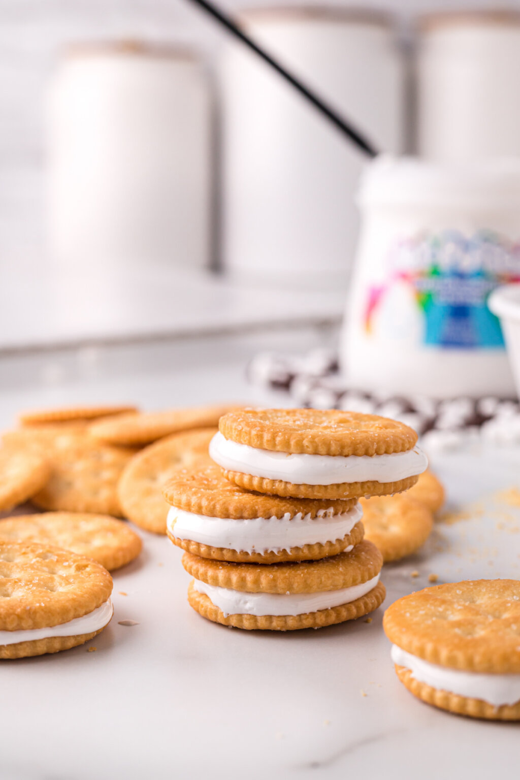 S'mores Cracker Cookies - Love Bakes Good Cakes