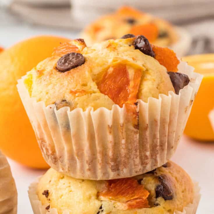 Orange Muffins - Love Bakes Good Cakes