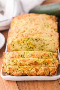 Cheesy Zucchini Bread - Love Bakes Good Cakes