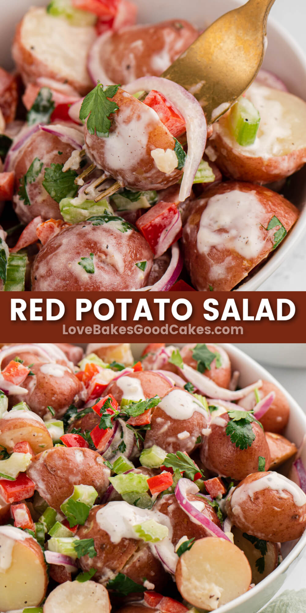 Red Potato Salad - Love Bakes Good Cakes