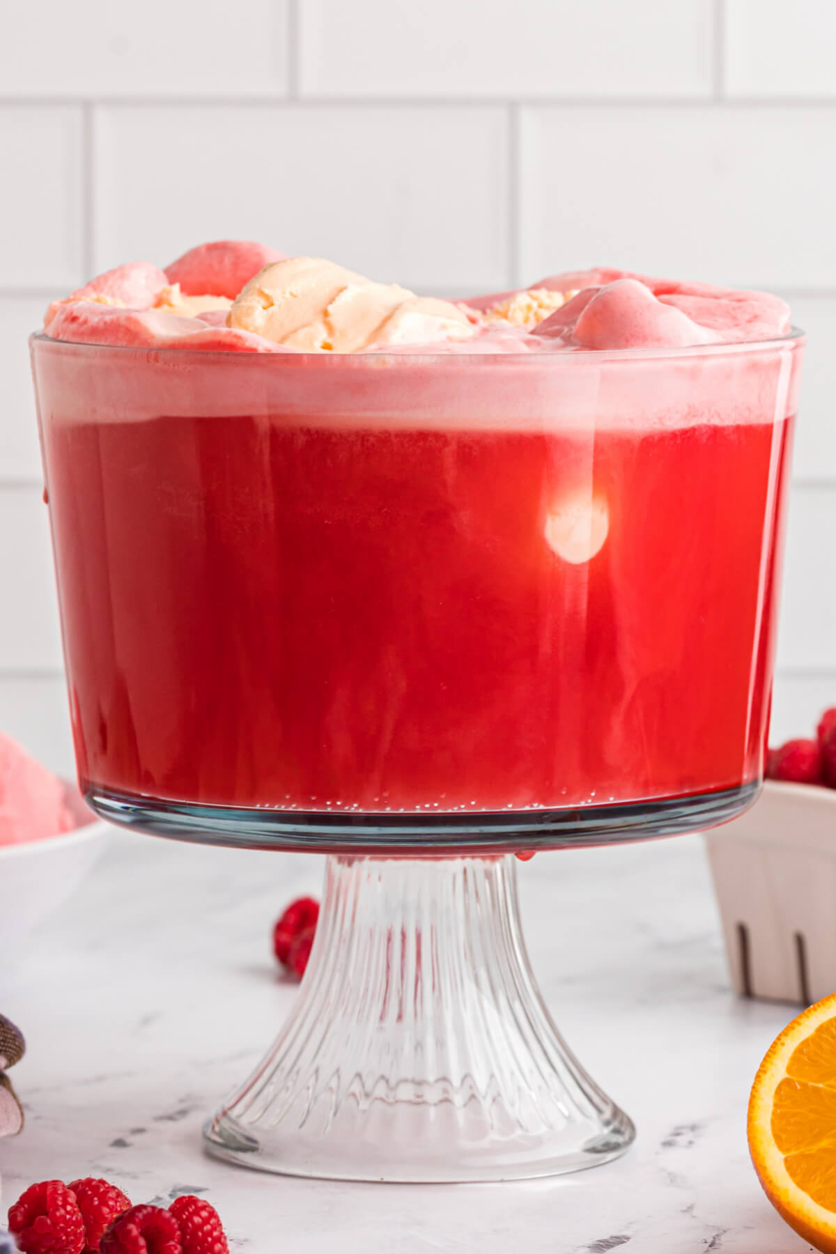 Sherbet Party Punch - Love Bakes Good Cakes