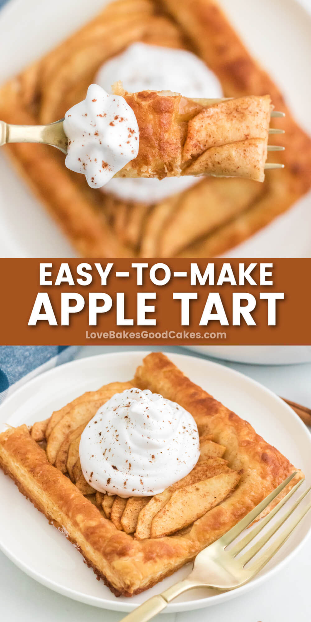 Apple Tart - Love Bakes Good Cakes