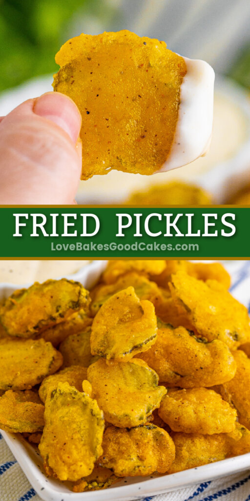 Fried Pickles - Love Bakes Good Cakes
