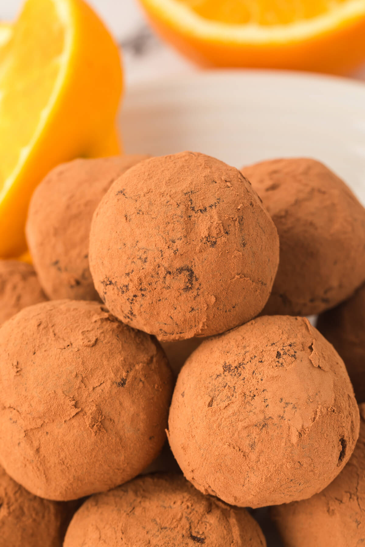 Chocolate Orange Truffles - Love Bakes Good Cakes