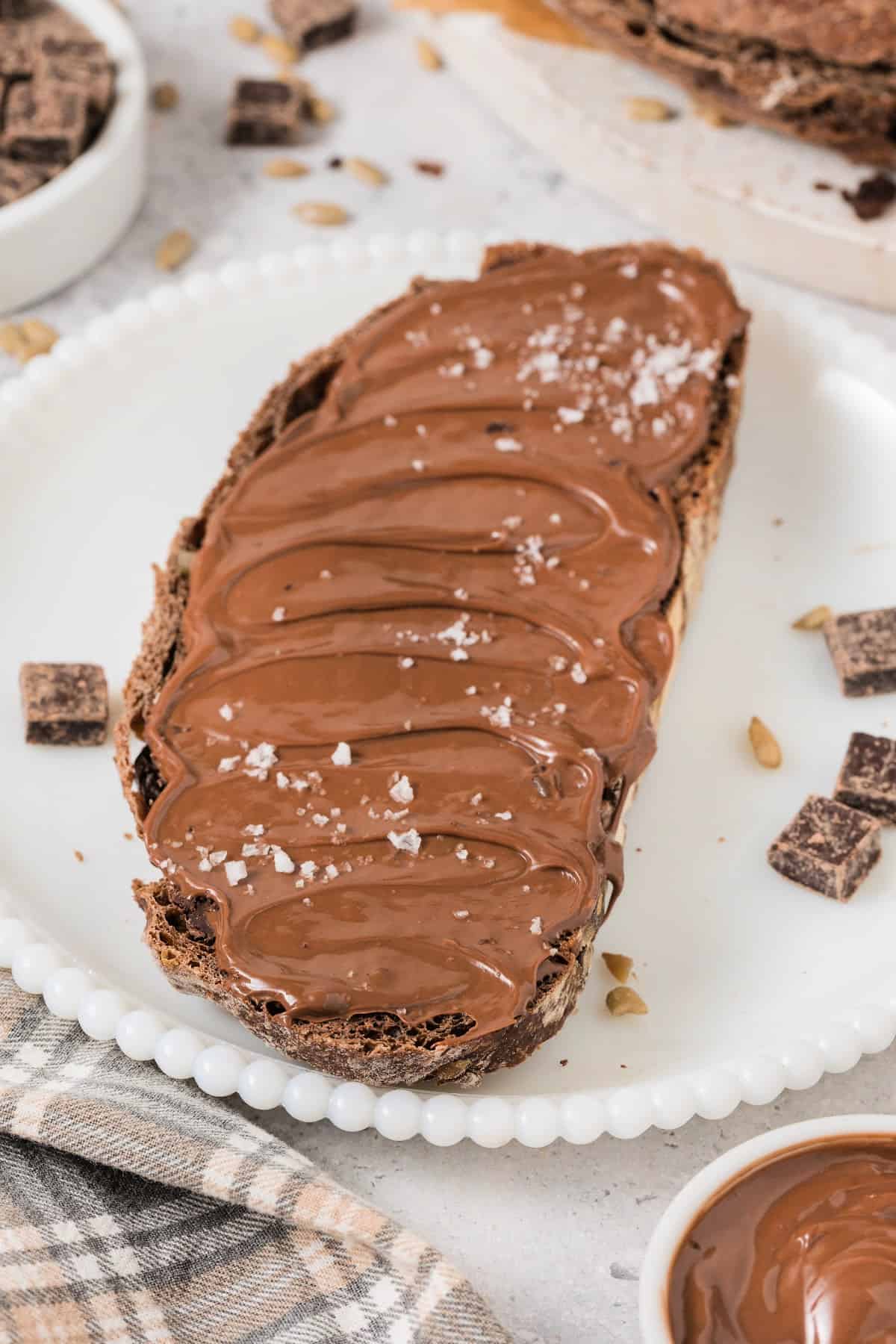 Chocolate No Knead Bread - Love Bakes Good Cakes