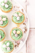 Vanilla Easter Cupcakes - Love Bakes Good Cakes