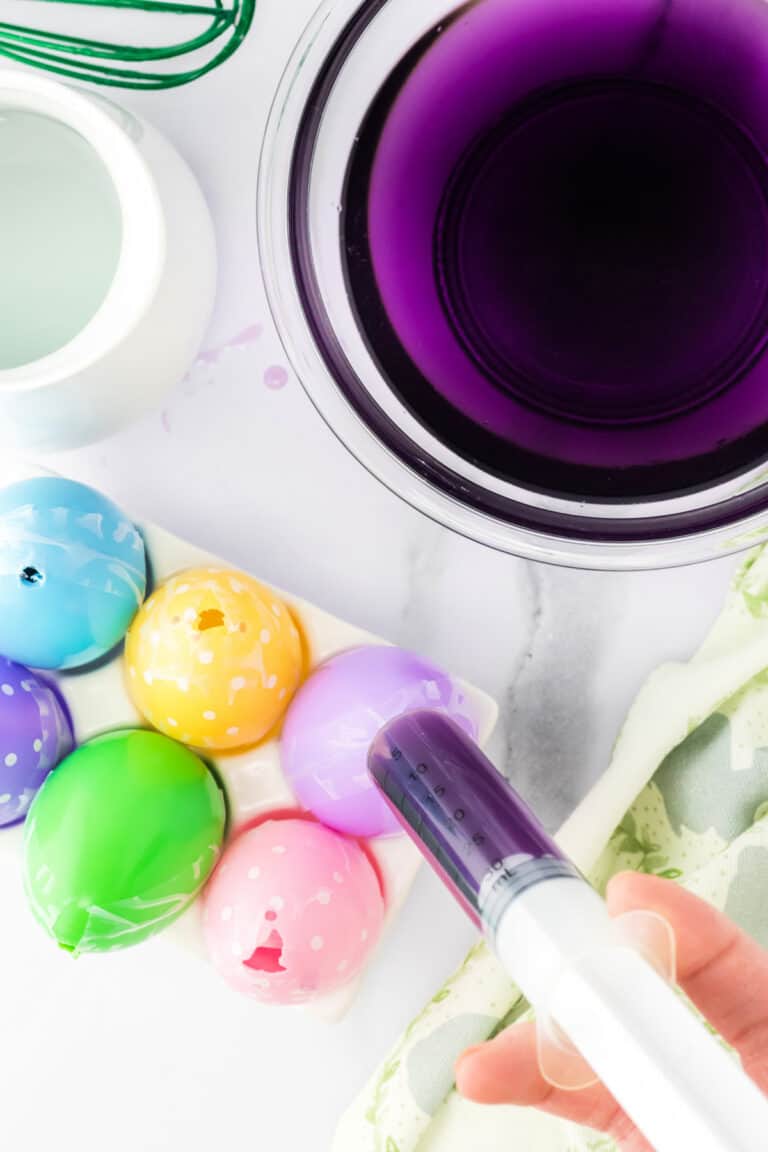 Easter Egg Jello Shots - Love Bakes Good Cakes