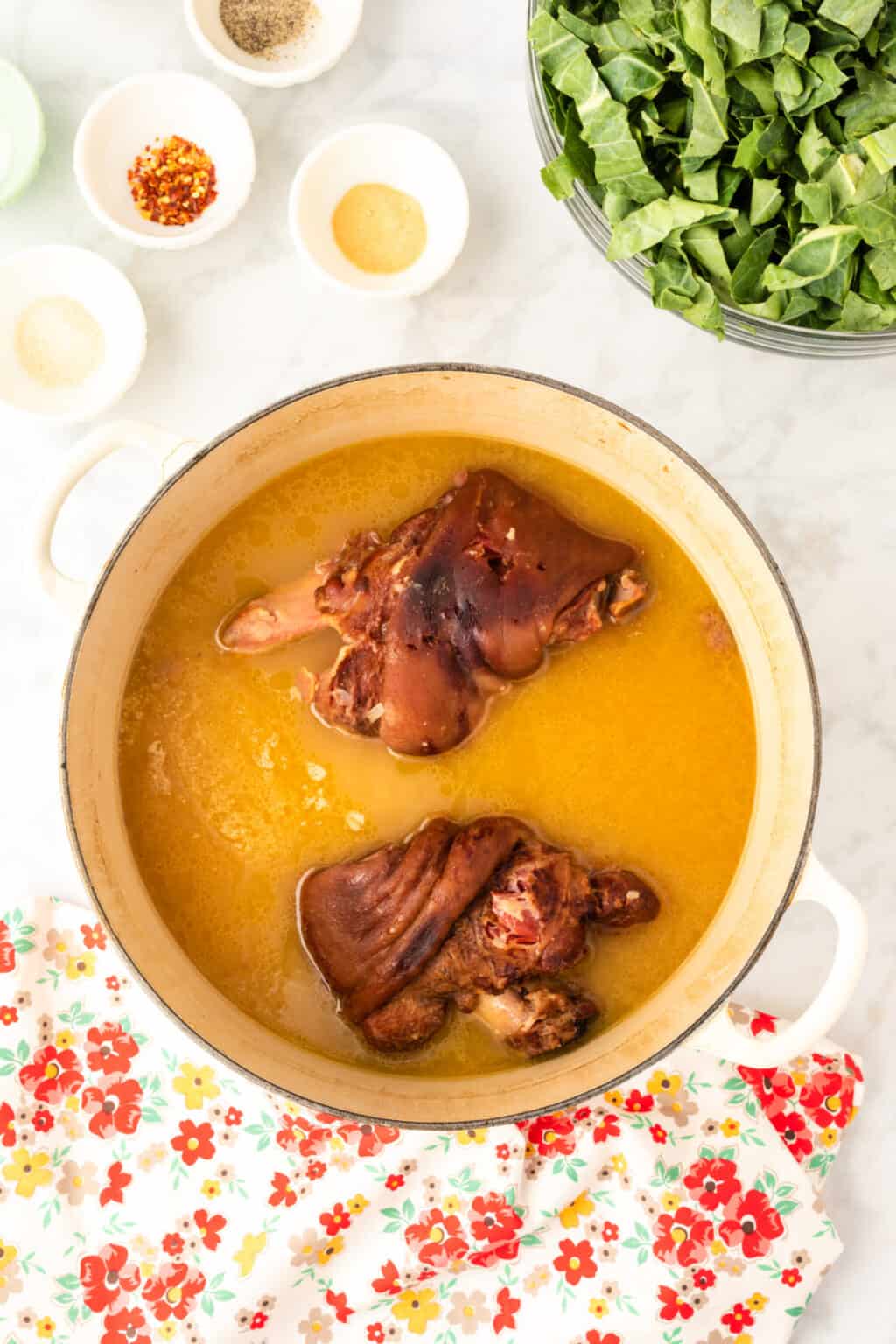 Southern Collard Greens - Love Bakes Good Cakes