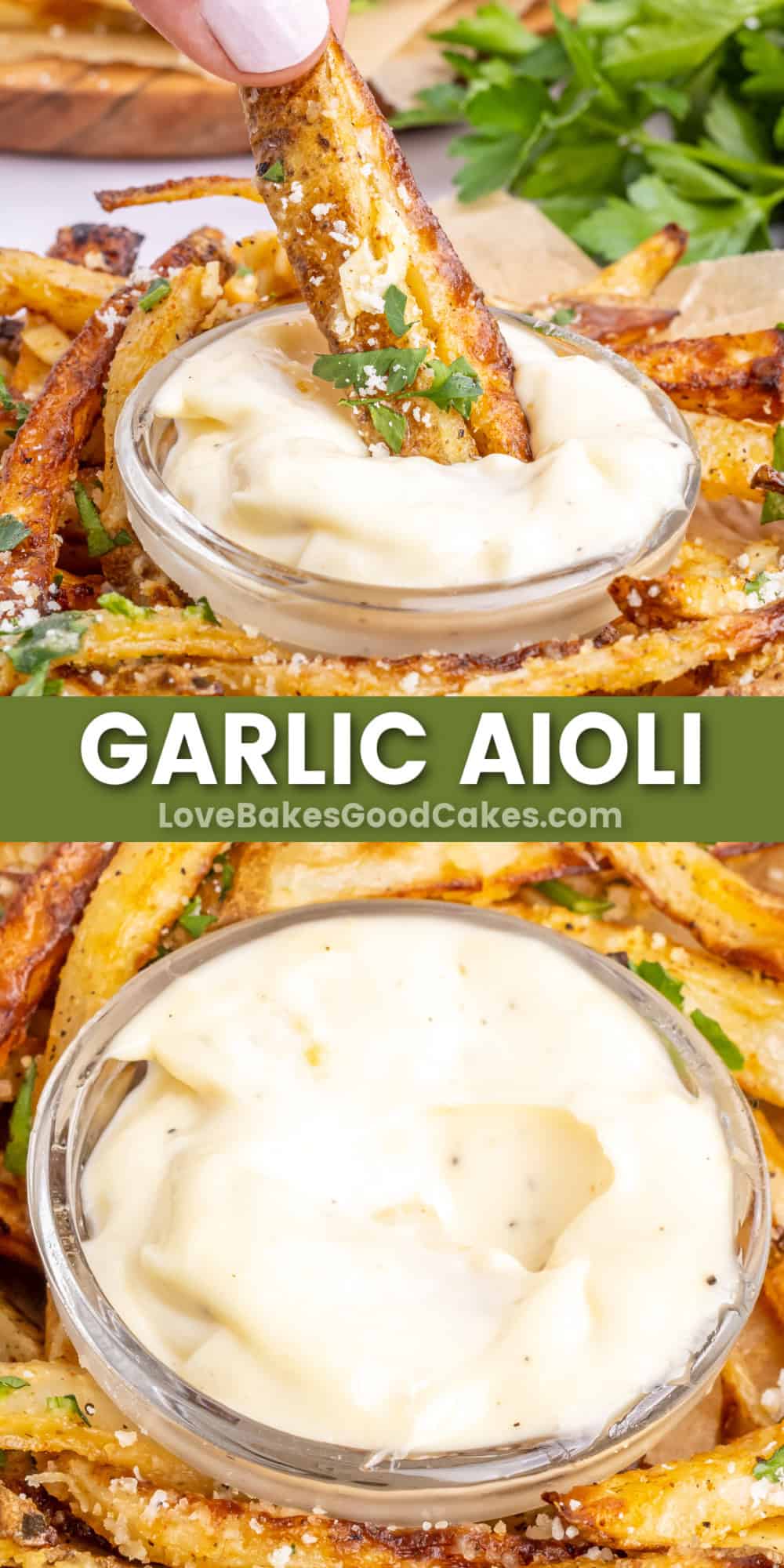 Garlic Aioli - Love Bakes Good Cakes