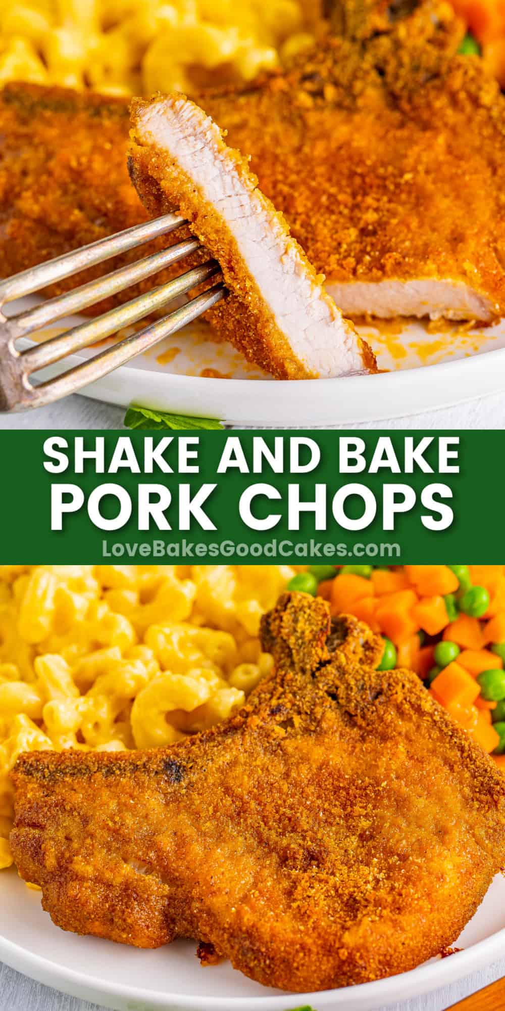 Shake and Bake Pork Chops - Love Bakes Good Cakes