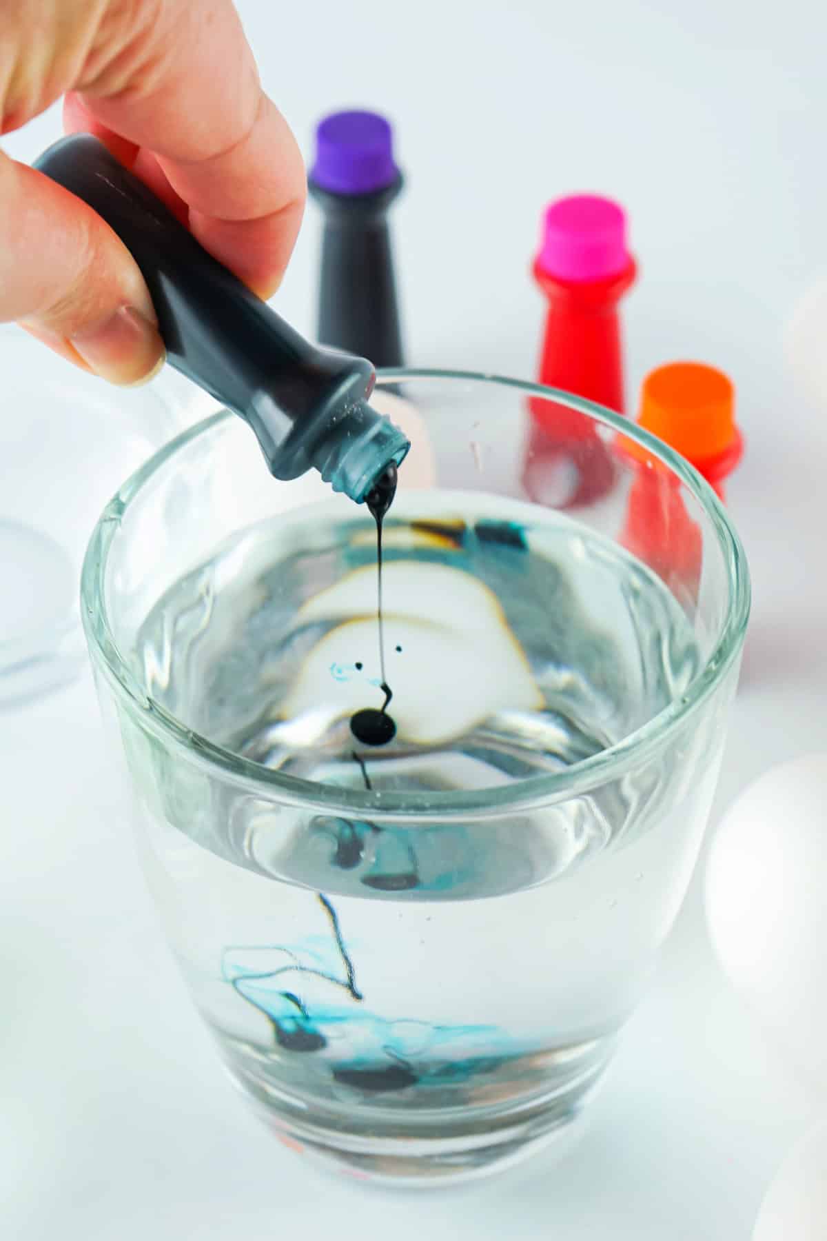 Food Coloring Dyed Easter Eggs - Love Bakes Good Cakes