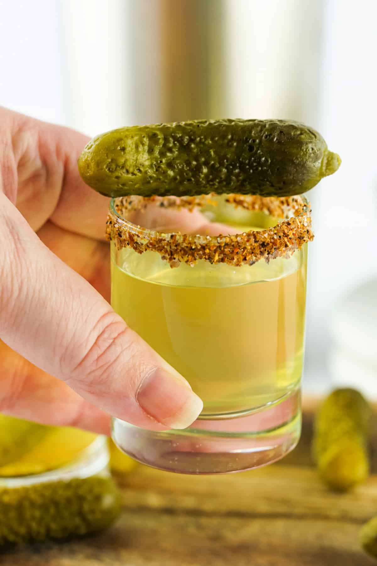 Dill Pickle Shots - Love Bakes Good Cakes
