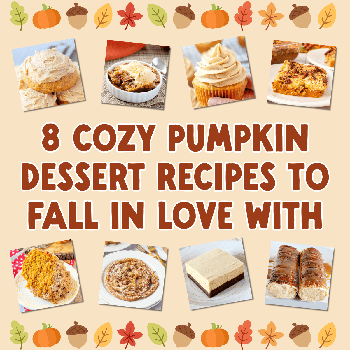 Pumpkin Dessert Recipe Round-Up - Love Bakes Good Cakes