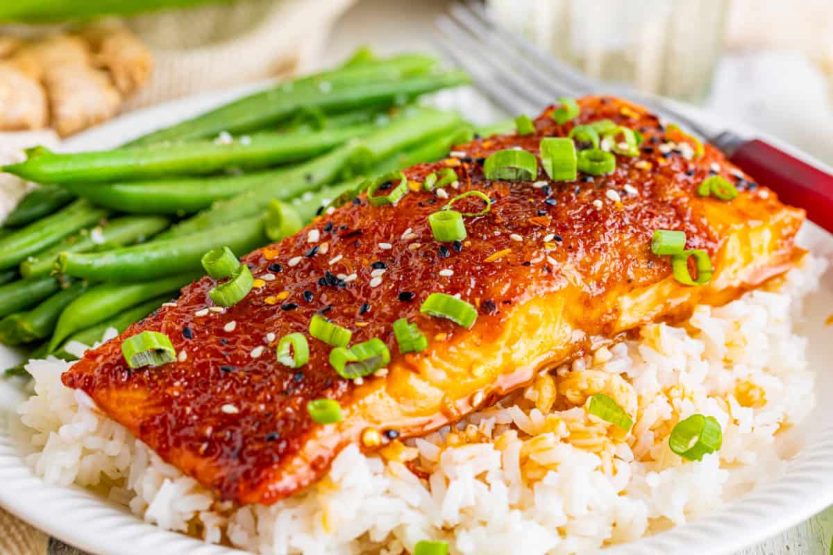 Firecracker Salmon - Love Bakes Good Cakes