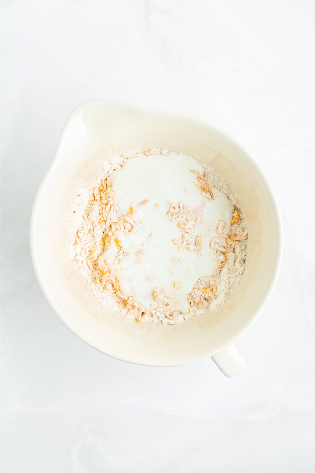 Cheddar Butter Swim Biscuits - Love Bakes Good Cakes