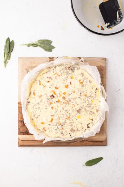 Roasted Squash Quiche - Love Bakes Good Cakes