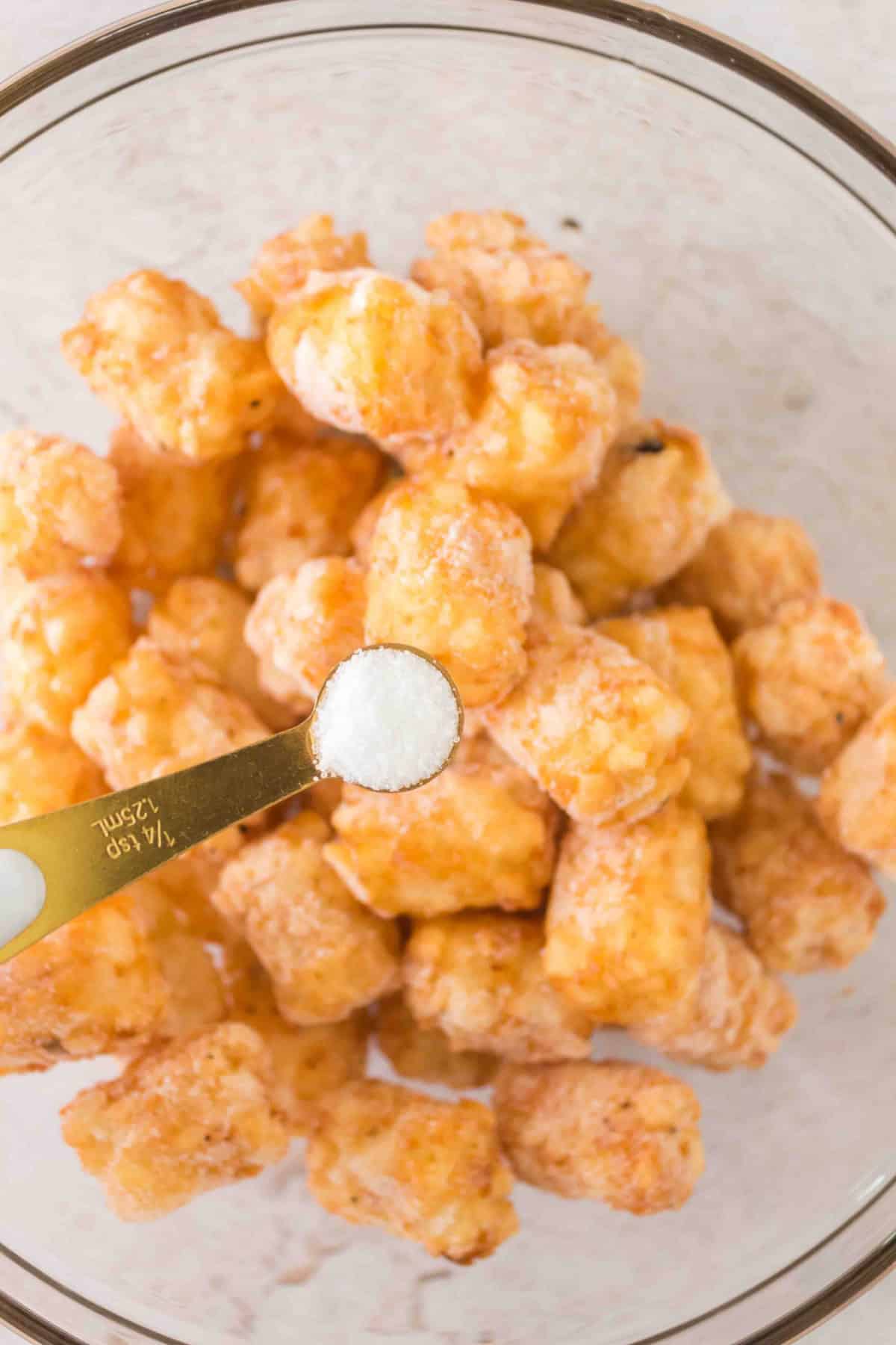 Air Fryer Tater Tots - Love Bakes Good Cakes